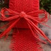 Set of 12 Colored 4" Raffia Bows With Wire Ties - Choose Colors * Free ...