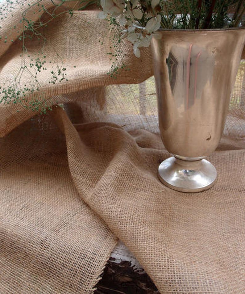 12 PCS Burlap 30x 30 Square Fringe Table Cover | Etsy