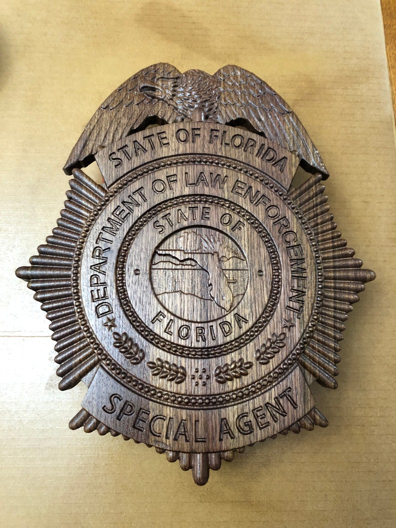 Florida Department of Law Enforcement Badge FDLE | Etsy