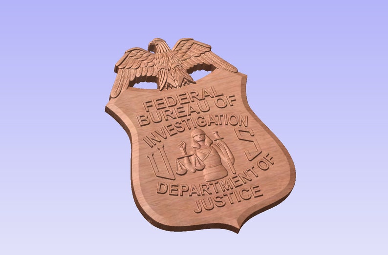 Federal Bureau of Investigation FBI Badge Plaque - Etsy
