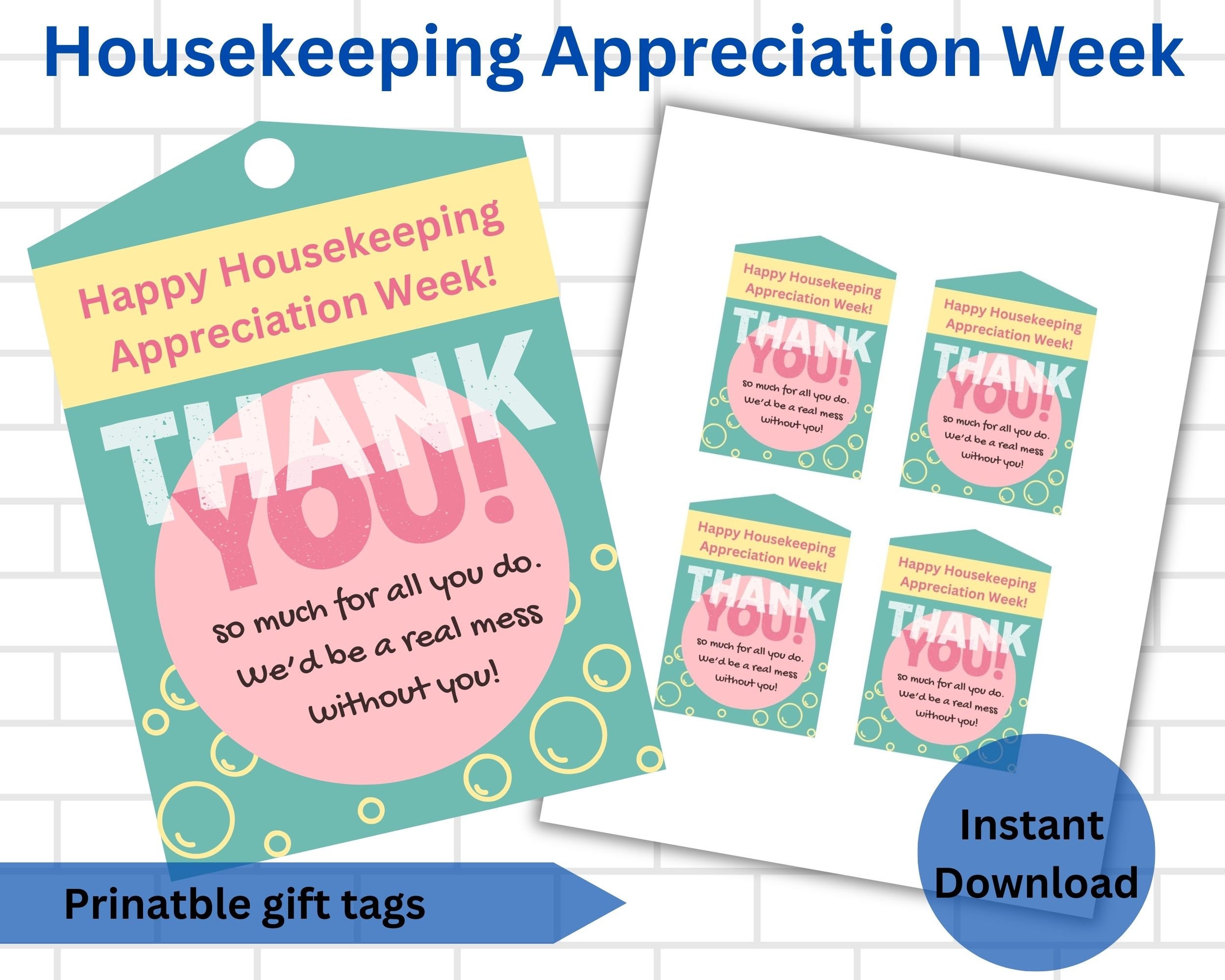 Housekeeping Week, Housekeeping Appreciation Week, Housekeeping Week ...