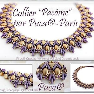 Piros Par Puca-paris Pastel Colors, 2-hole 2x3x5mm Czech Glass, 5 Grams ...