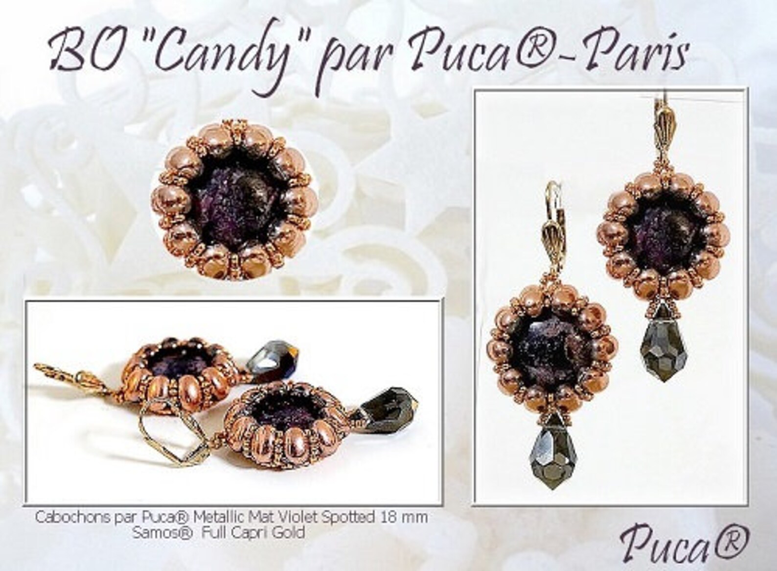 Samos® Par Puca® Full Capri Gold 2 Hole 5x7mm Czech Glass 25 - Etsy