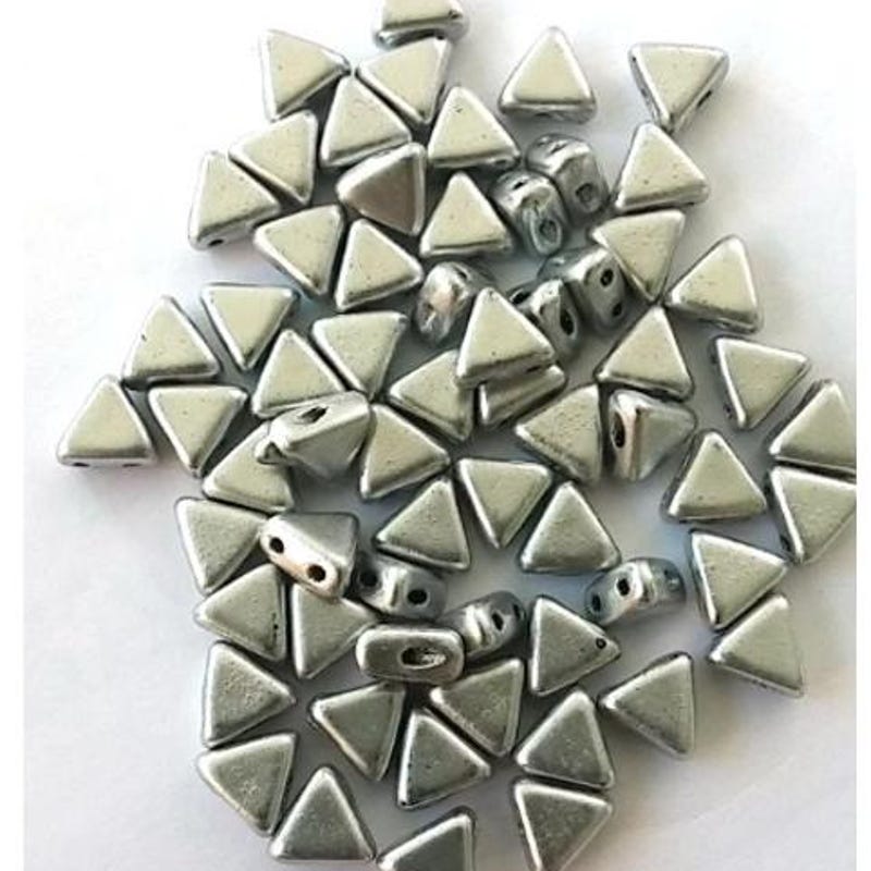 Czech Triangle Bead - Etsy