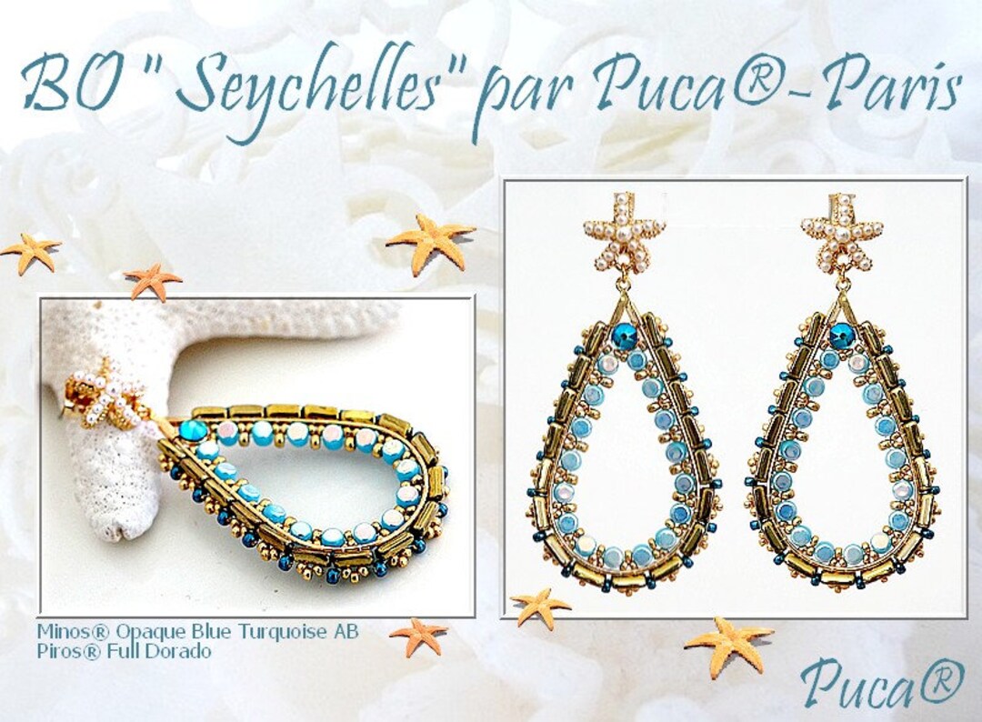 Seychelles Earring Pattern DO NOT BUY Sent Free by - Etsy Canada