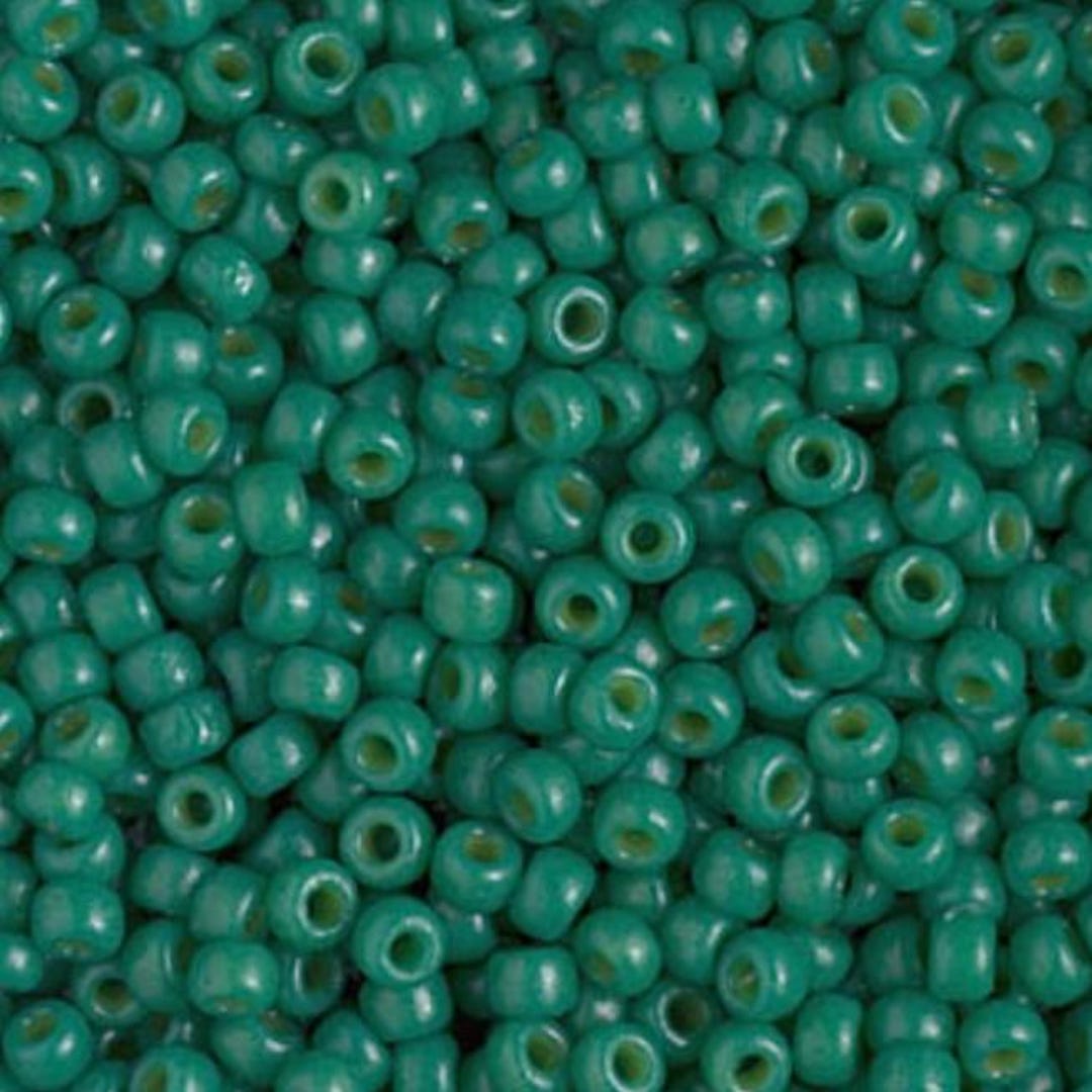 8-4477 Duracoat Dyed Opaque Spruce, Miyuki Seed Bead 8/0 - Etsy