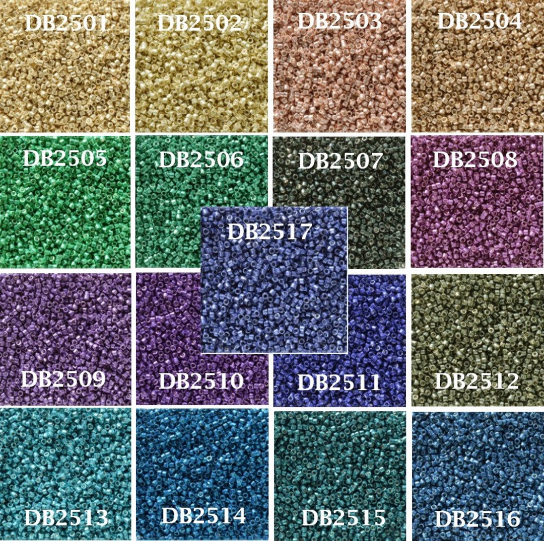 17 Colors to Choose From the New Miyuki Delica Beads 11/0, Select Your ...
