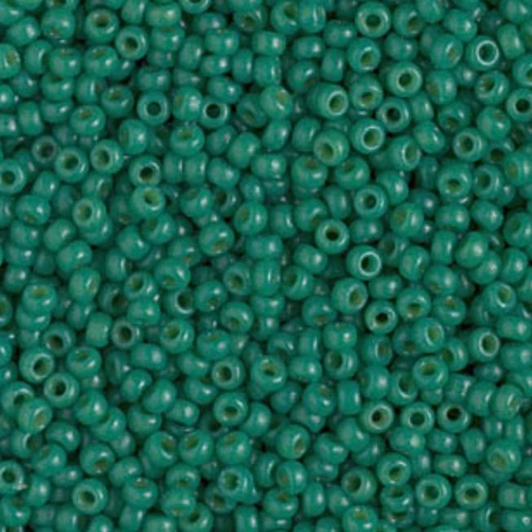 11-4477 Duracoat Dyed Opaque Spruce, Miyuki Seed Bead 11/0 - Etsy