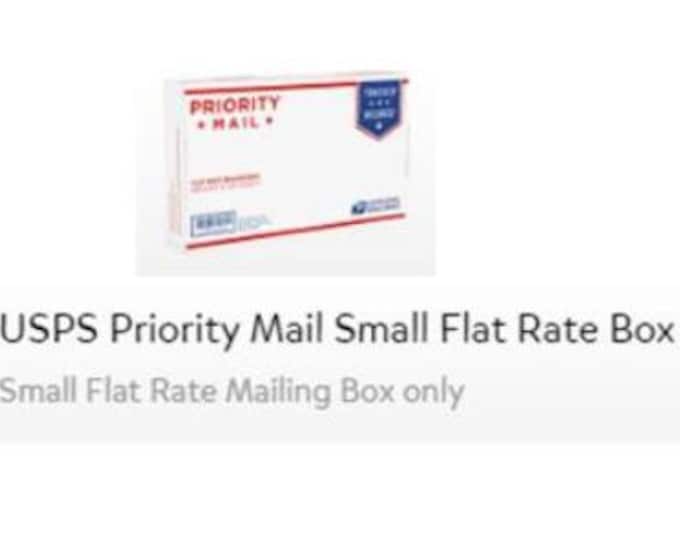 Priority Mail Upgrade, Small Flate Rate Box or Express...see ...