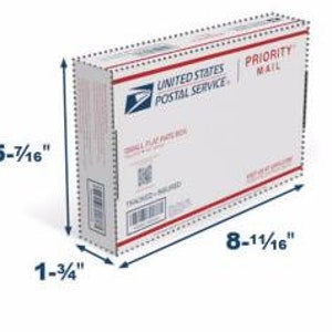 Priority Mail Upgrade, Small Flate Rate Box or Express...see ...