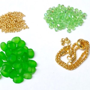 Modesty Bracelet Kit-samos Par Puca Beads. *see Color Choices* Pattern ...