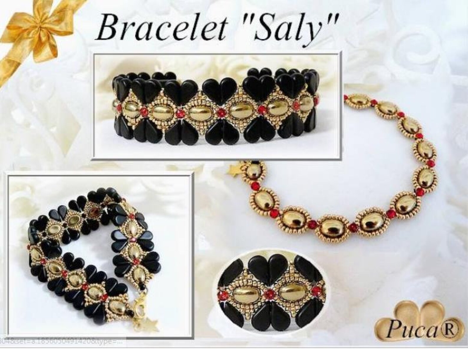 Samos® Par Puca® Full Capri Gold 2 Hole 5x7mm Czech Glass 25 - Etsy