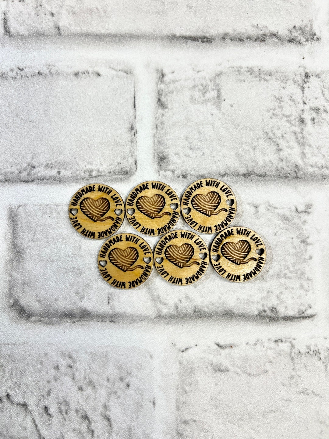 Custom Buttons Personalized Buttons Handmade With Love - Etsy