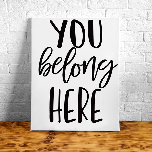 You Belong Here - Etsy