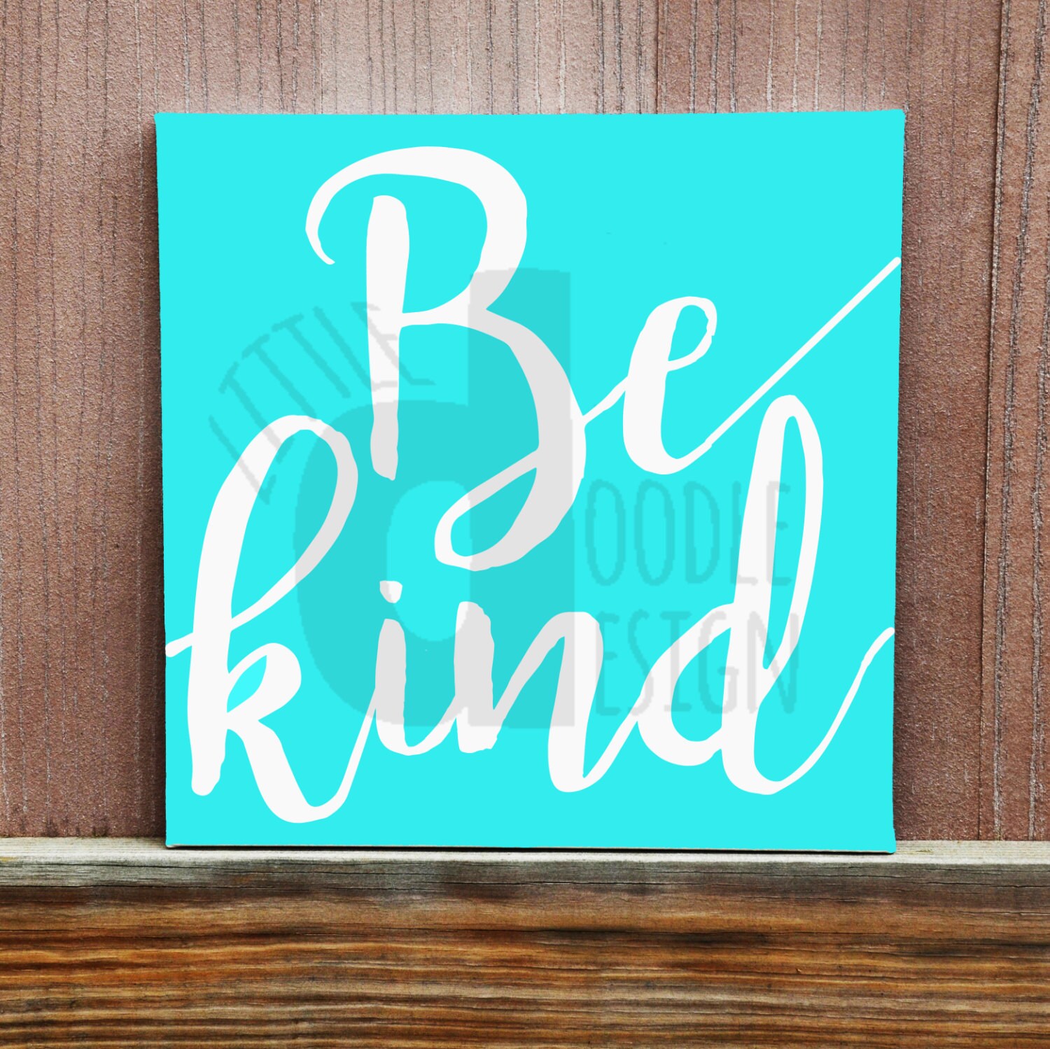 Be Kind Sign Hand Painted Canvas Home Decor Classroom | Etsy