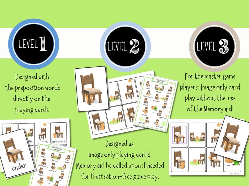 Printable Prepositions Card Game for Kids - Go Fish Inspired Learning ...