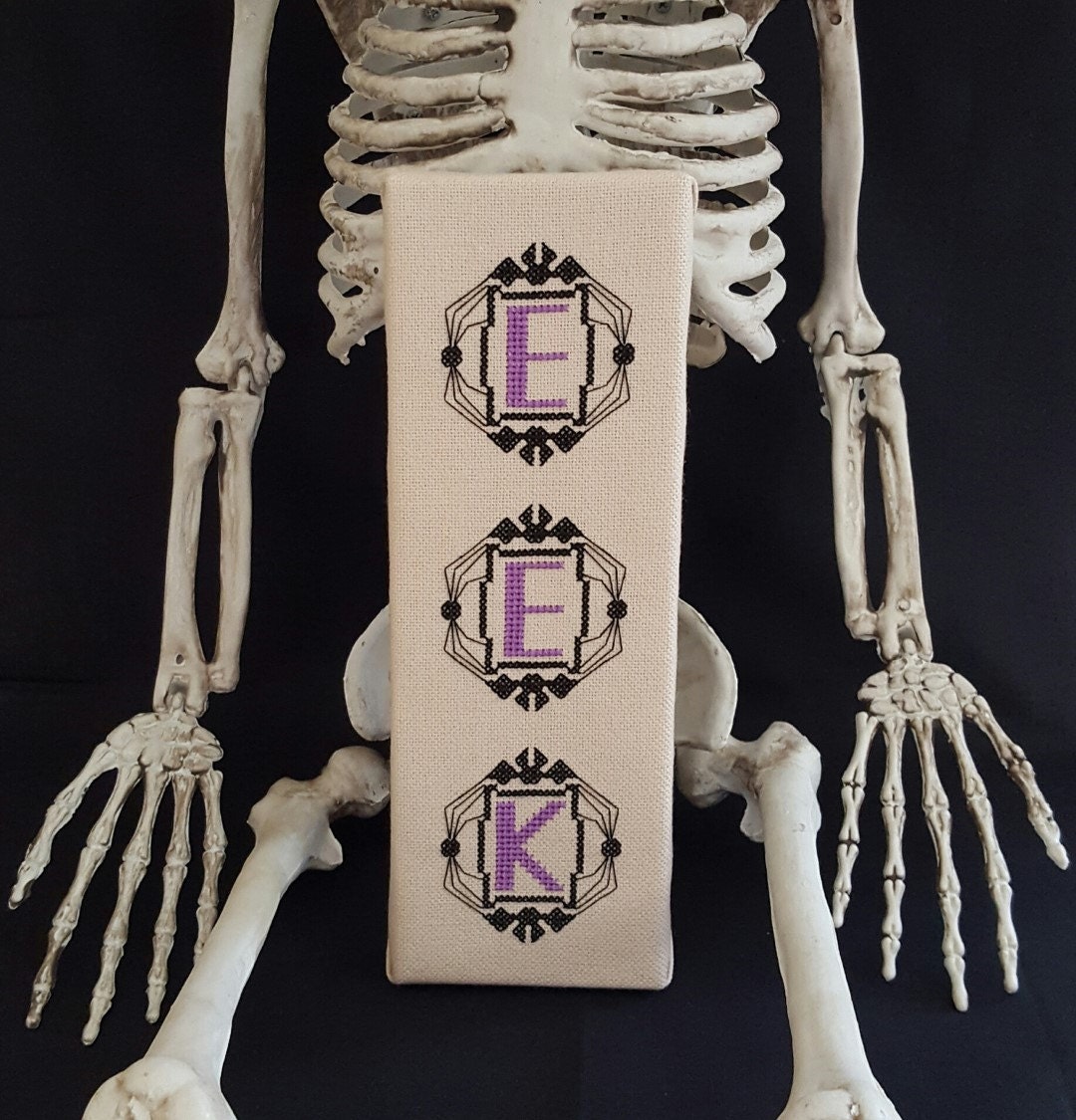 Boo and Eek Bats Cross Stitch Pattern Only - Etsy