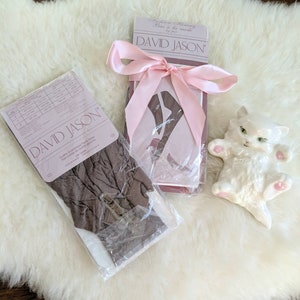 DAVID JASON STOCKINGS - Deadstock Vintage Tights in Original Kitsch ...