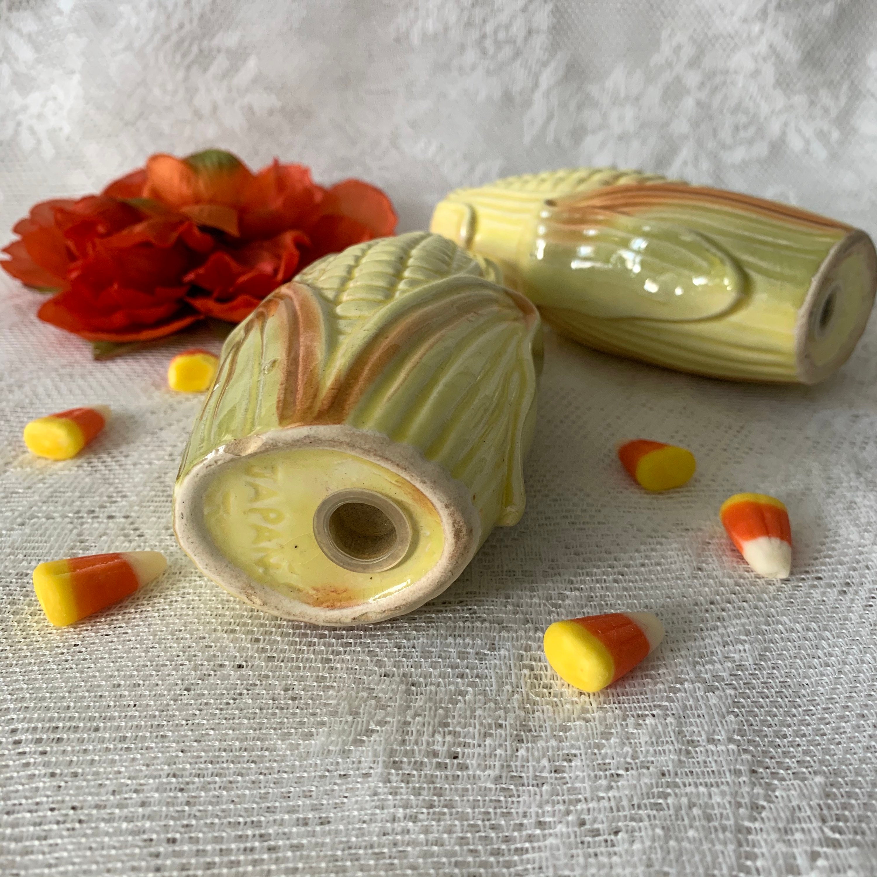 RETRO CORN SHAKERS Vintage Corn on the Cob Salt and Pepper | Etsy