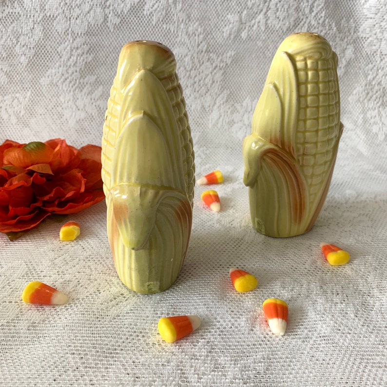 RETRO CORN SHAKERS Vintage Corn on the Cob Salt and Pepper | Etsy