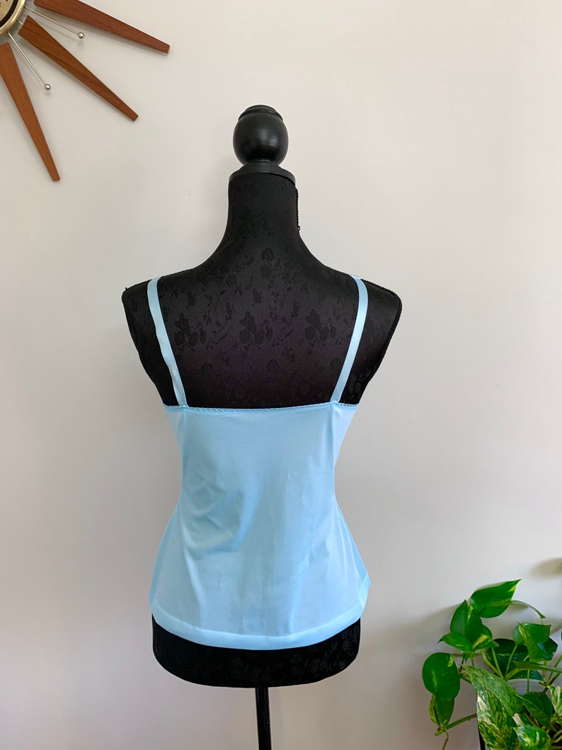 LOTTIE Vintage Sky Blue Camisole Retro Lingerie Tank Top - Etsy Canada