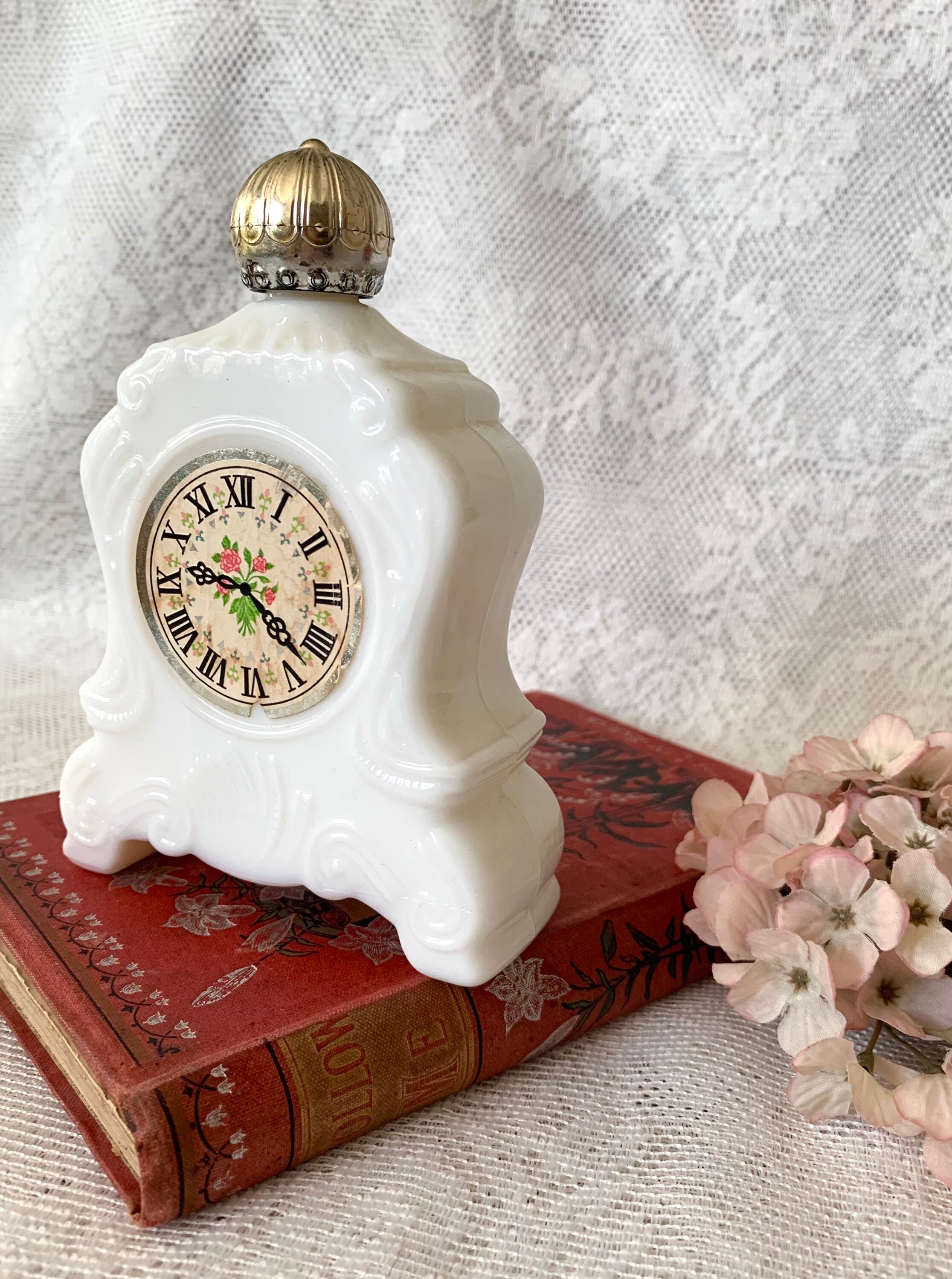 AVON CLOCK BOTTLE Vintage Collectible Avon Perfume Bottle | Etsy