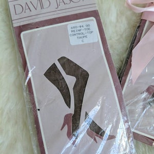 DAVID JASON STOCKINGS - Deadstock Vintage Tights in Original Kitsch ...
