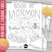 Book of Mormon Coloring Pages - INSTANT DOWNLOAD - 12 Unique Hand-drawn ...