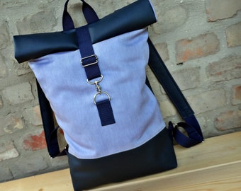 Canvas backpack women | Etsy