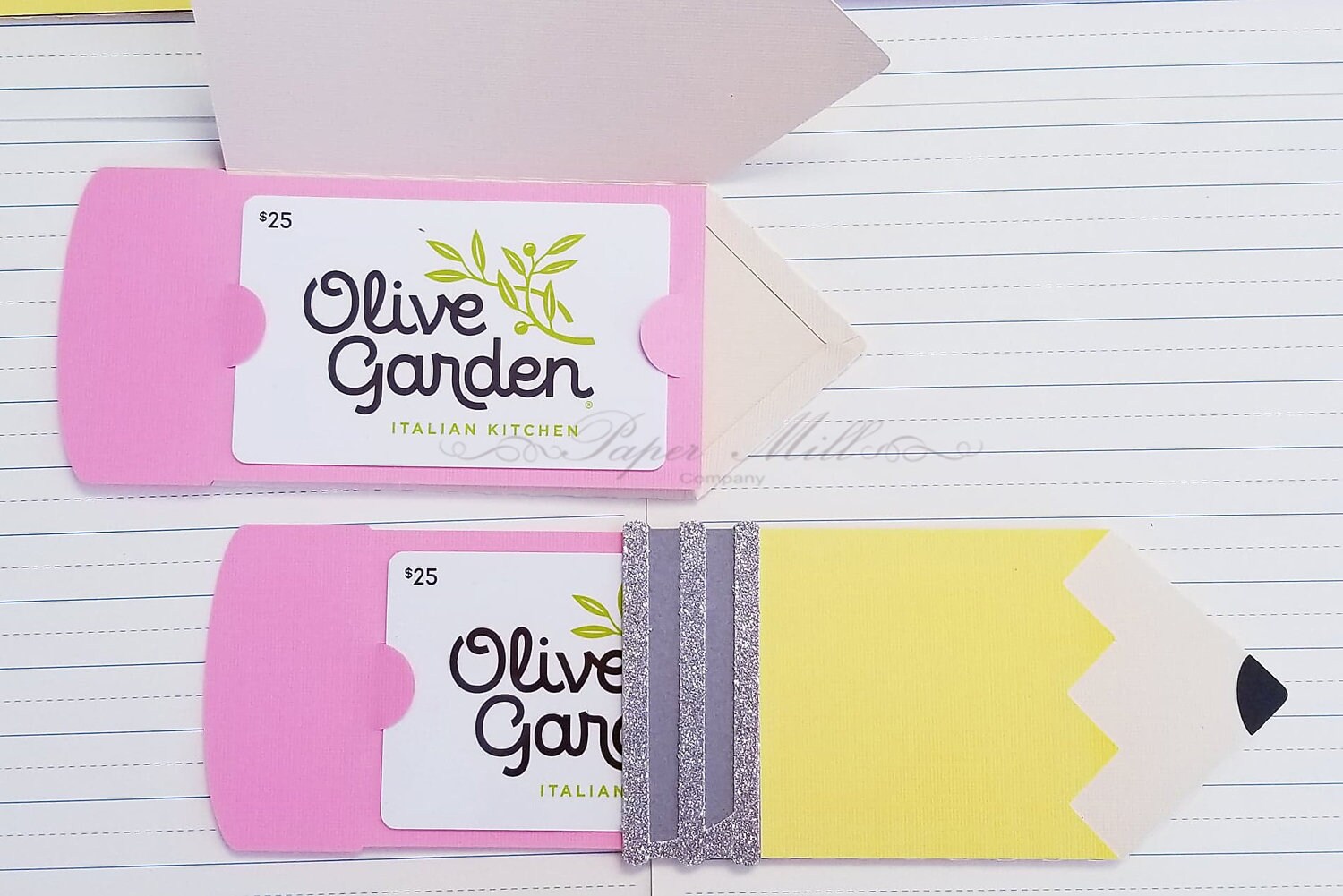 Crayon Gift Card Holder Pencil Gift Card Holder Teachers - Etsy