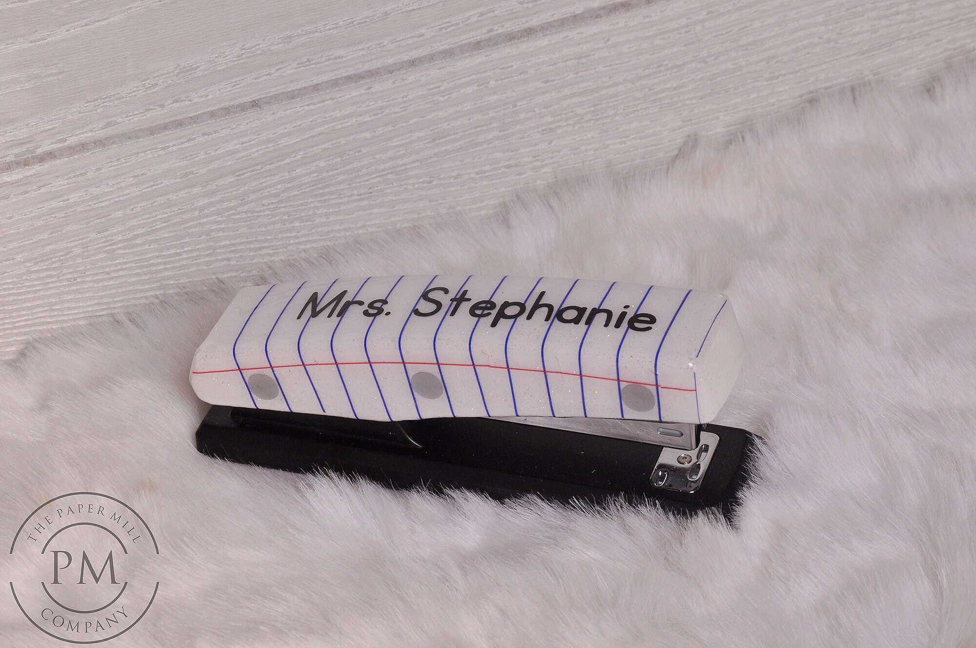 Personalized Stapler Glitter Stapler Crayon Stapler Teacher - Etsy