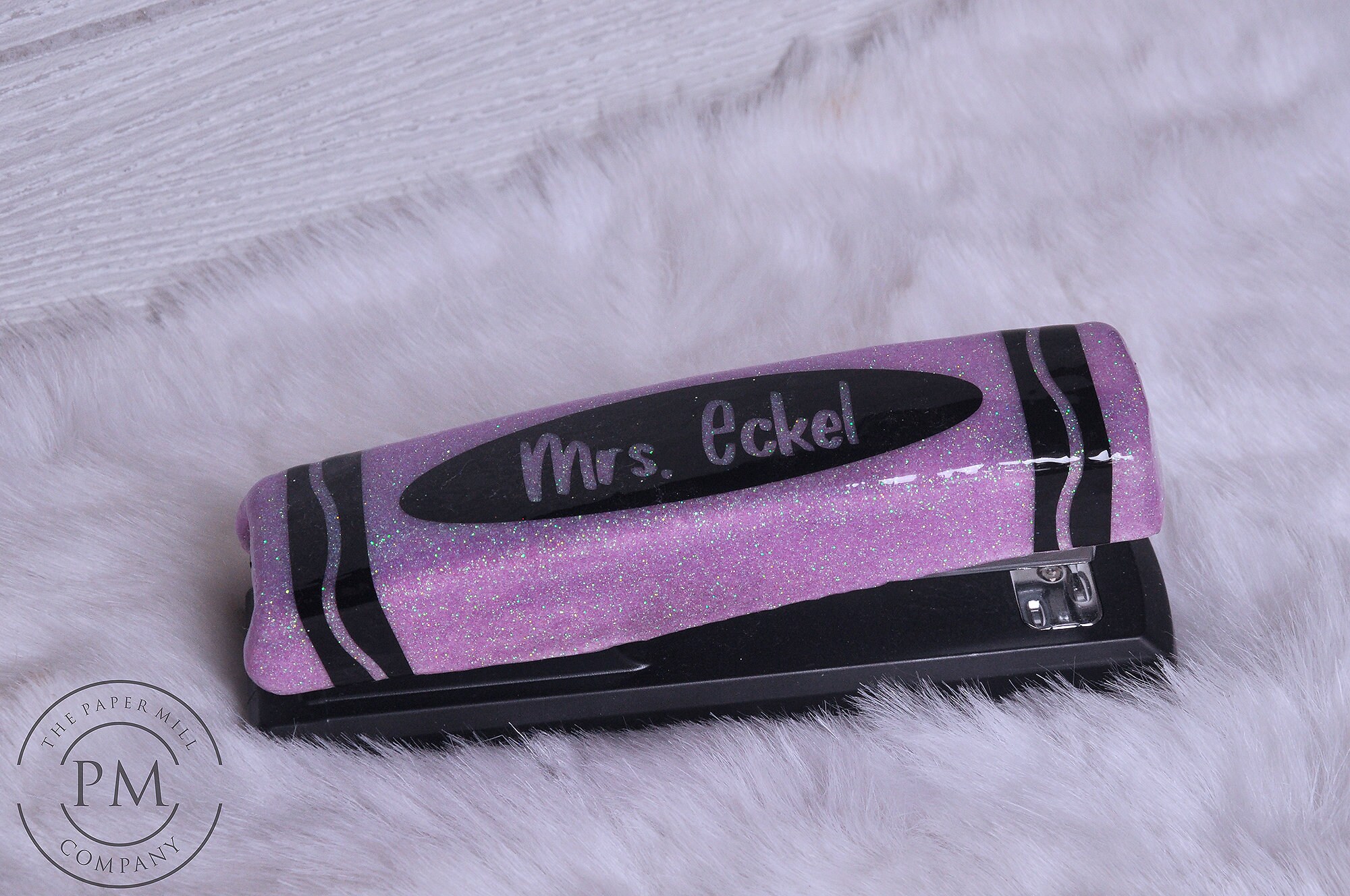 Personalized Stapler Glitter Stapler Composition Book - Etsy