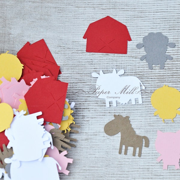 Animal Confetti - Etsy