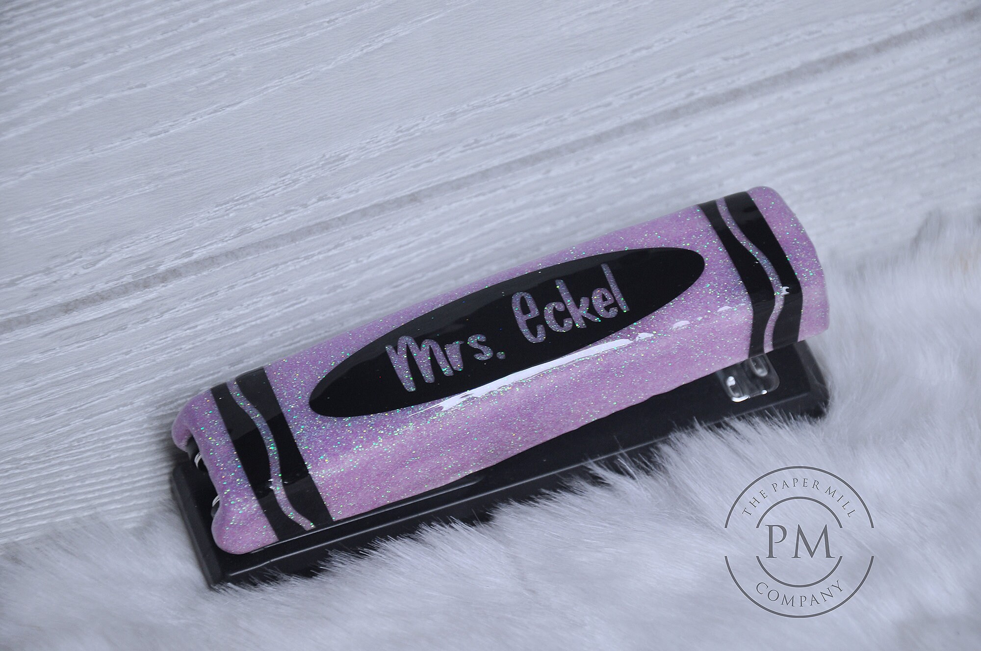 Personalized Stapler Glitter Stapler Crayon Stapler Teacher - Etsy