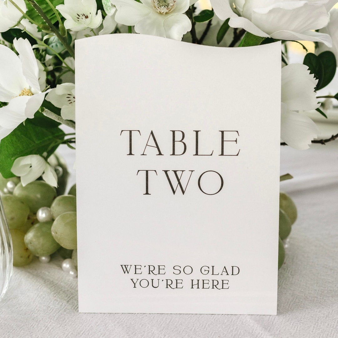 Curved Wave Table Numbers, Black and White Printed Modern Monochrome ...