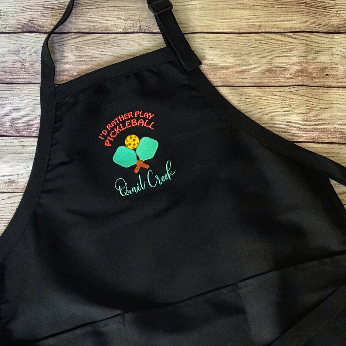 Id Rather Play Pickleball Apron - Etsy