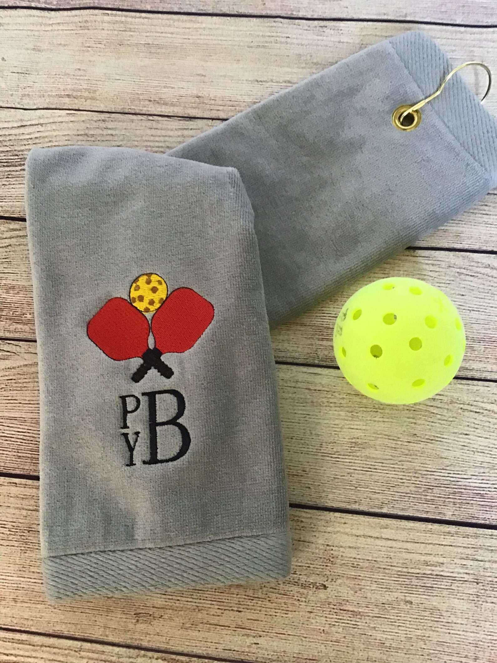 Monogrammed Pickleball Towel - Etsy
