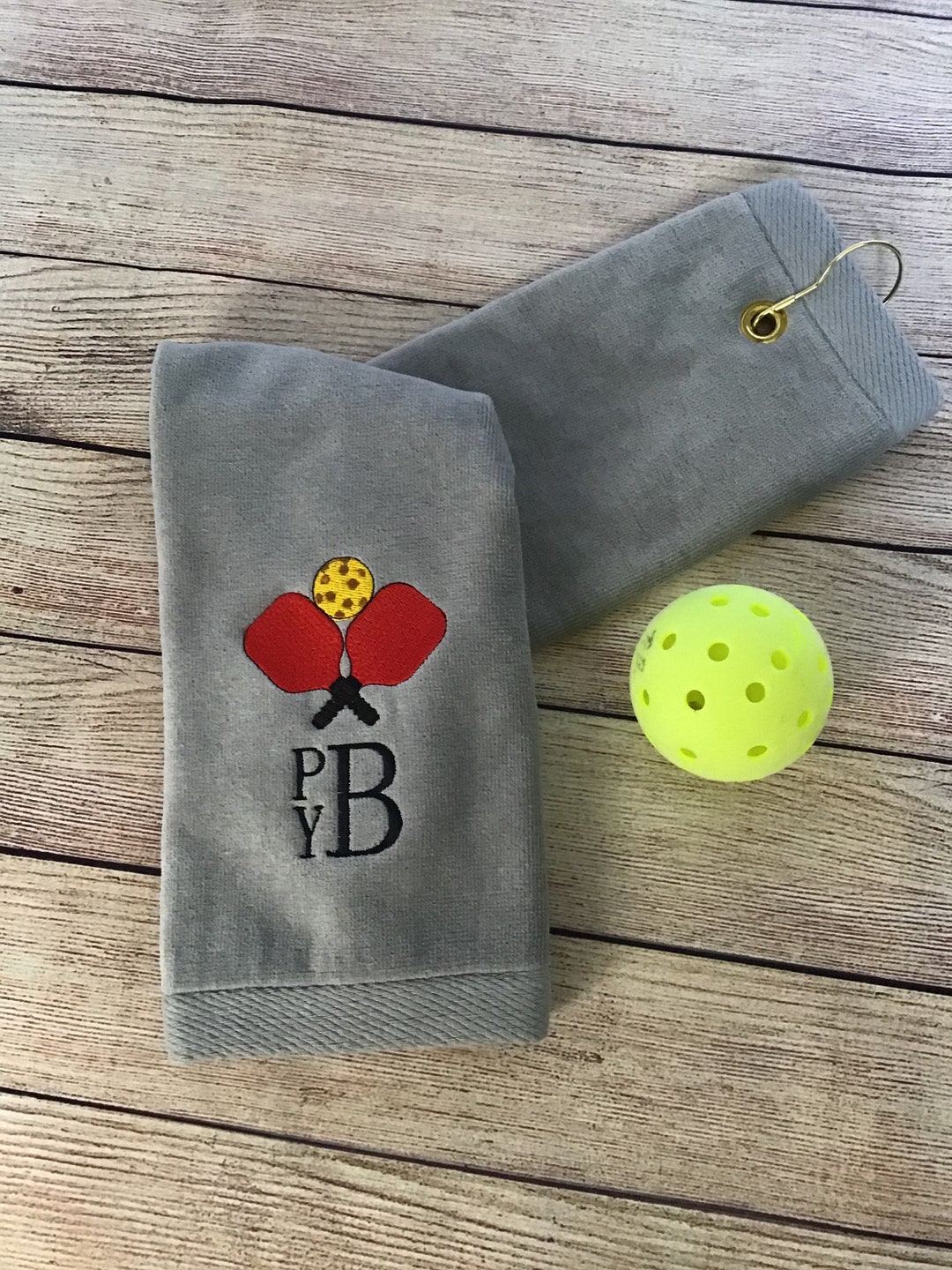 Monogrammed Pickleball Towel - Etsy