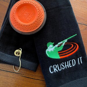Trap and Skeet Shooting Towel Crushed It - Etsy