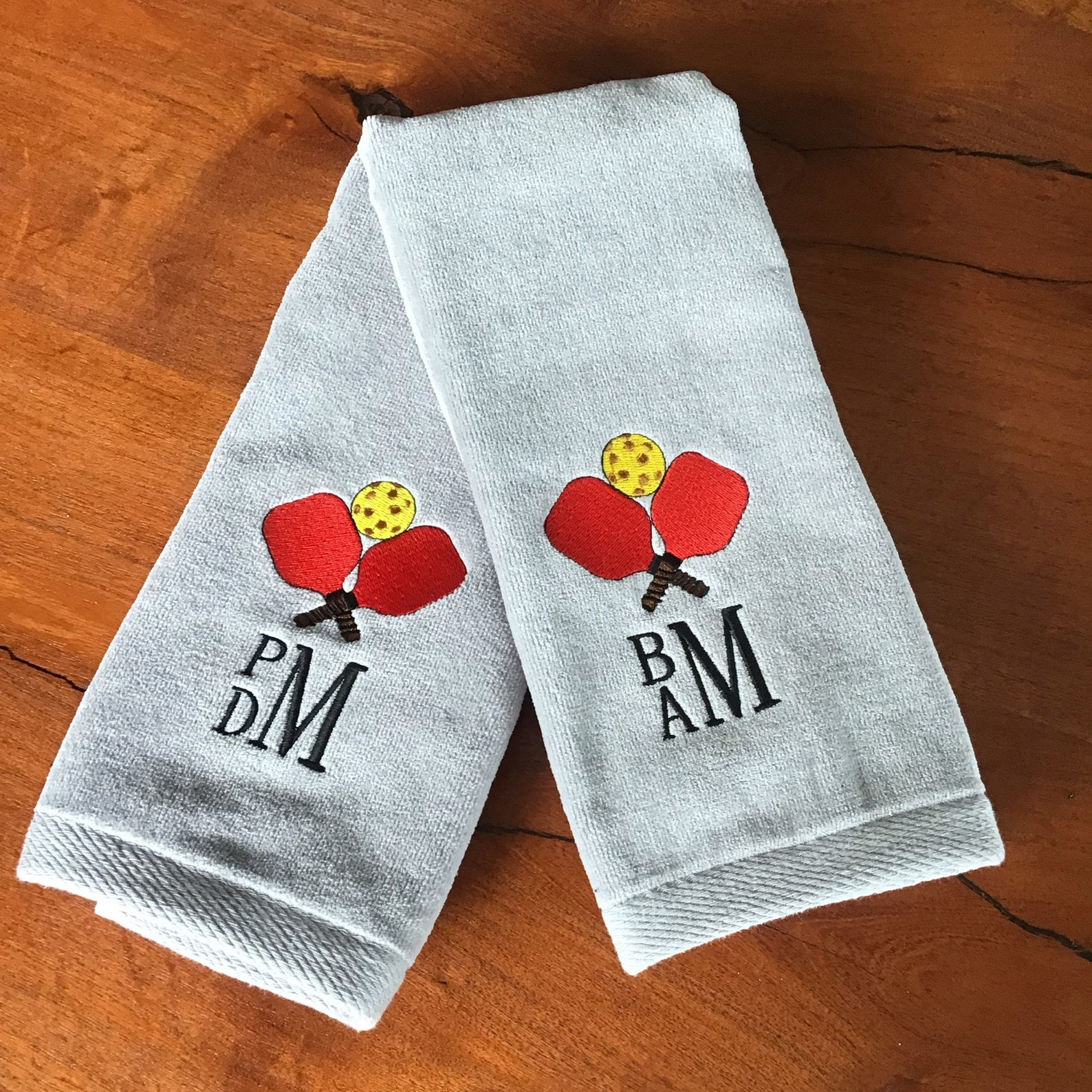 Monogrammed Pickleball Towel - Etsy