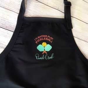 Id Rather Play Pickleball Apron - Etsy