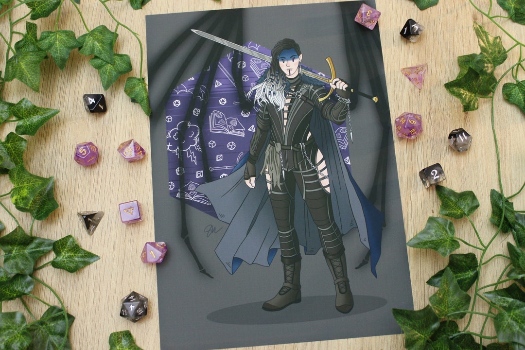 Yasha Nydorion, Aasimar Barbarian, Inspired by Critical Role the Mighty ...