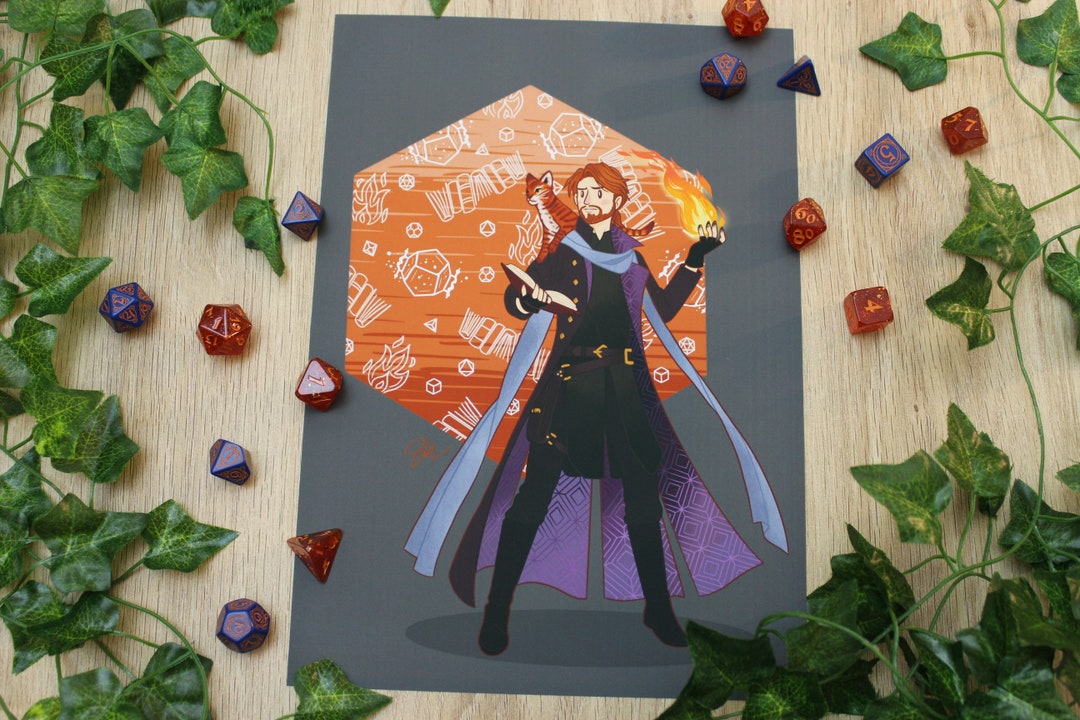 Caleb Widowgast, Human Wizard, Inspired by Critical Role the Mighty ...