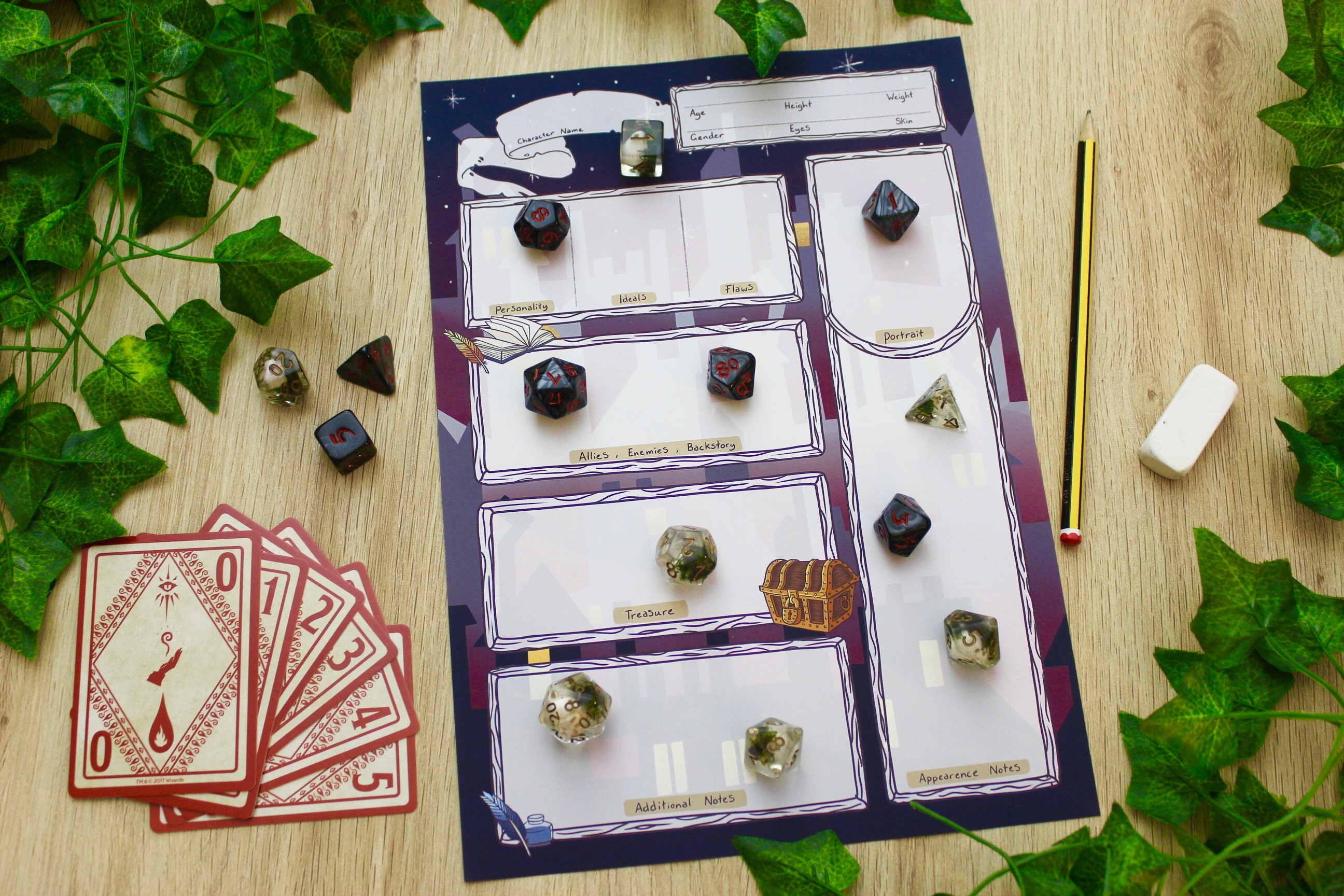 Rogue Themed Character Sheets Dungeons and Dragons 5E - Etsy