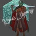 Fjord Stone, Half - Orc Warlock, Inspired by Critical Role the Mighty ...