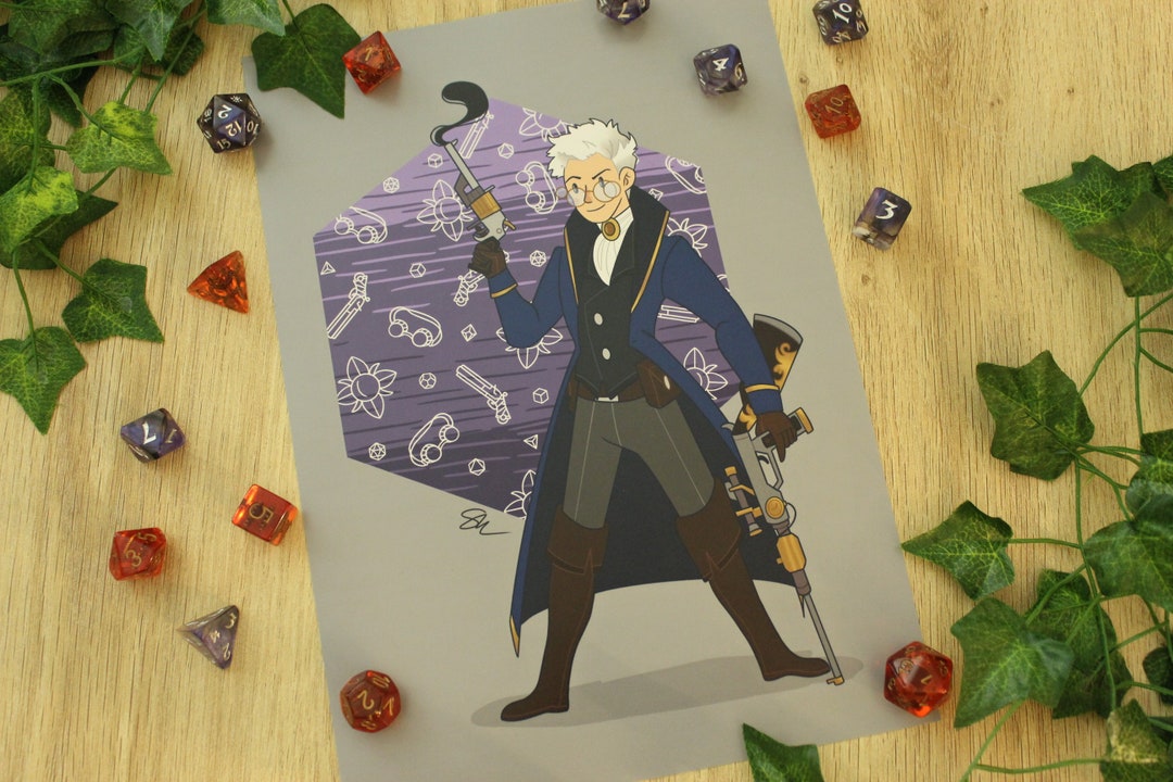 Percival De Rolo III, Human Gunslinger, Inspired by Critical Role Vox ...