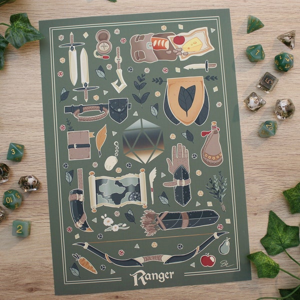 Dnd Art Print - Etsy