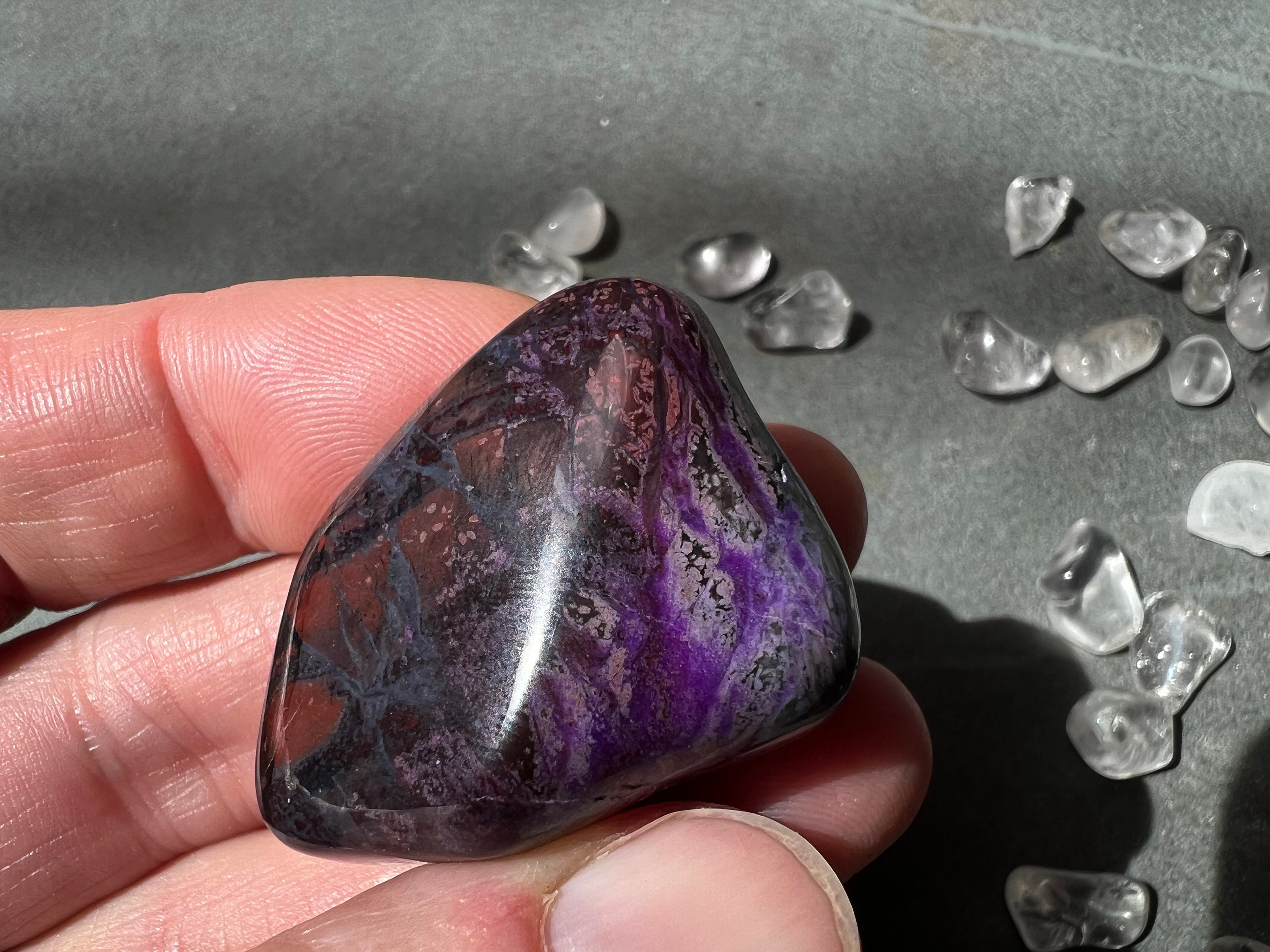 Tumbled Sugilite