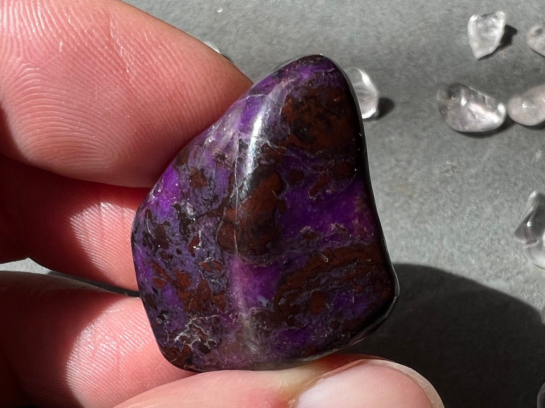Tumbled Sugilite