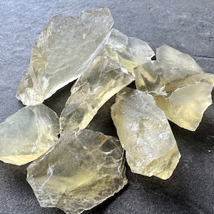 Raw Lemon Quartz Chunks Natural Citrine Crystal Rocks - Etsy